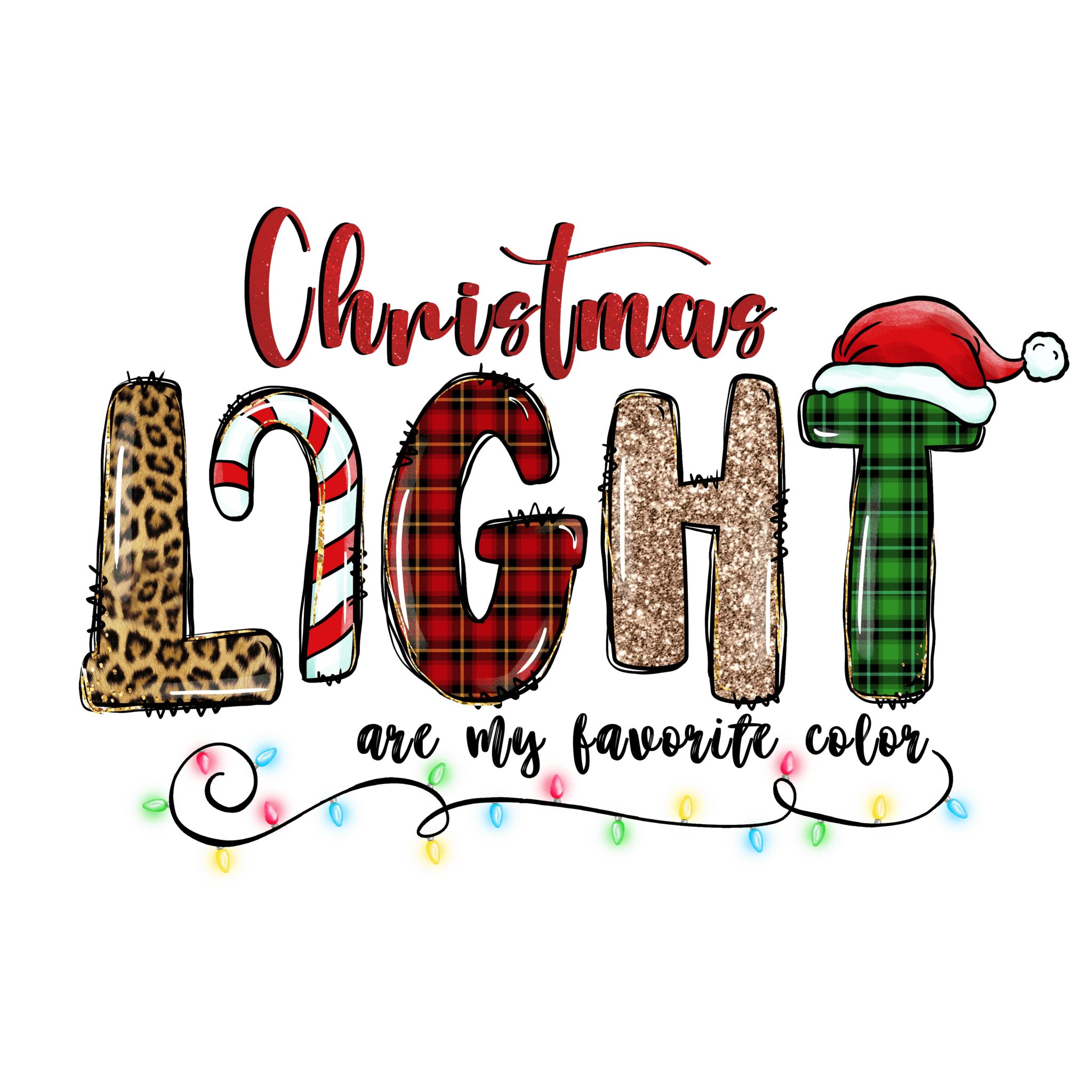 Christmas Light - Topp Transfers