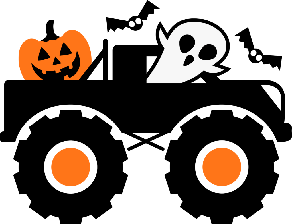 Halloween Monster Truck - Topp Transfers